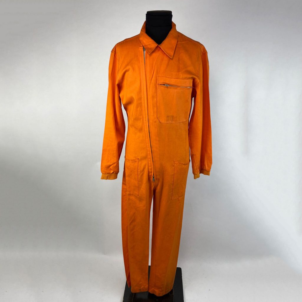 Mono Naranja de Mecánico - Militaria Sagrada Familia