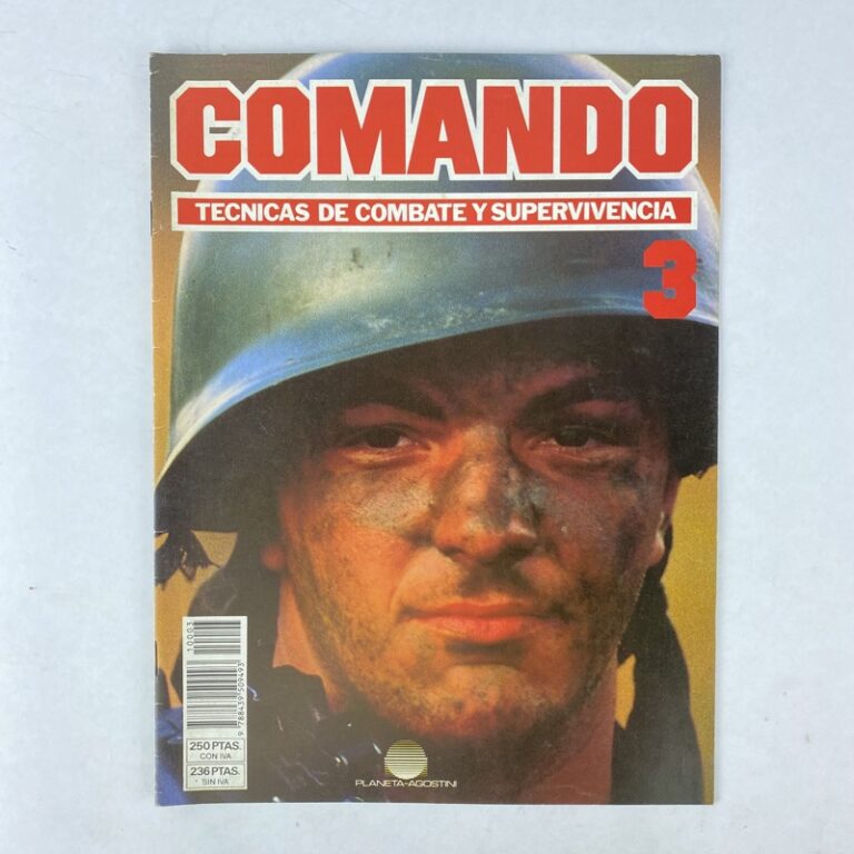 Revista Comando Tecnicas de Combate 5 números - Militaria